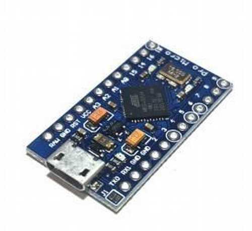 Отладочная плата Arduino Pro Micro ATmega32U4MU (m