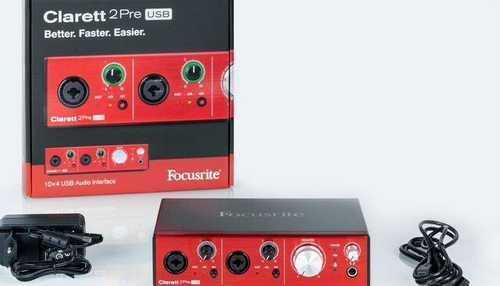 Focusrite Clarett 2Pre USB (звуковая карта)