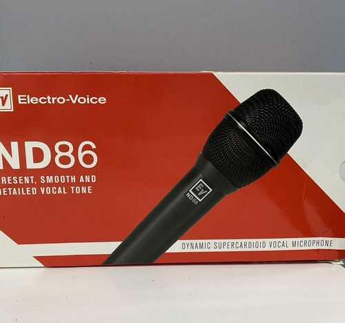 Новый Вокальный микрофон Electro-Voice ND86