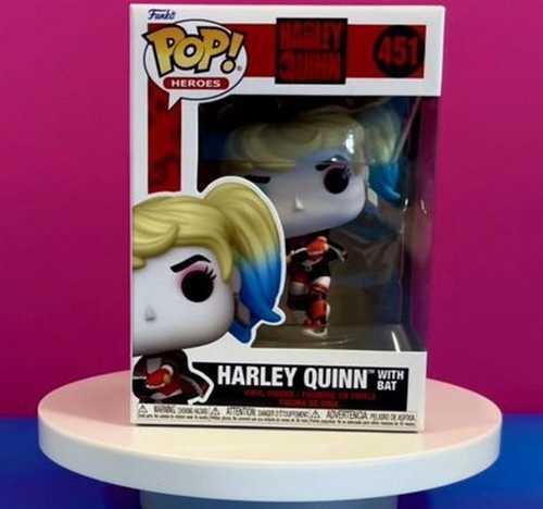 Funko Pop Heroes 451: DC - Harley Quinn with Bat