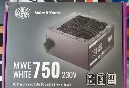 Блок питания, Cooler Master MWE 750 White V2,750W