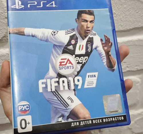 Fifa 19 ps4 диск