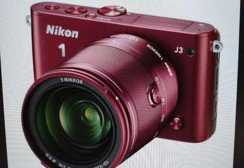 Беззеркальный фотоаппарат Nikon j3 vr10-100mm