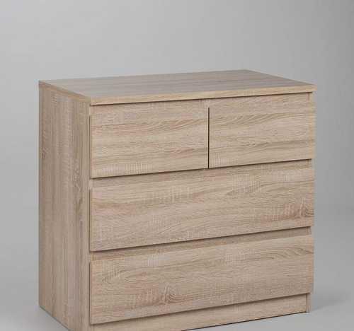 Комод IKEA Мальта 2+2 ящика 80х76 Сонома
