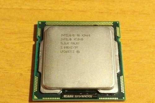 Процессор Intel s1156 xeon x3460 8 потоков