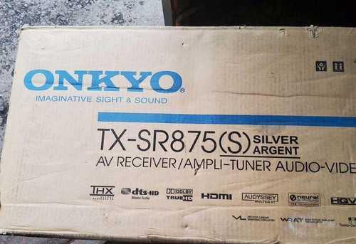 Onkyo TX SR 875 silver