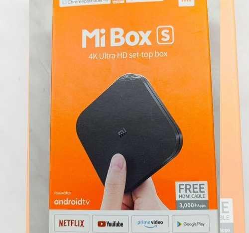 SMART tv приставка xiaomi mi box s