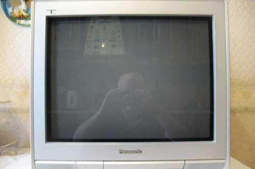 Кинескопный телевозор panasonic TC-21PM50R\Tau\