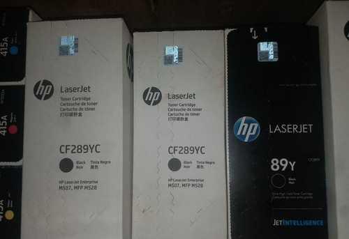 HP cf289y, cf289yc картридж