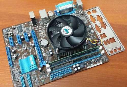 Комплект LGA1155 asus P8H61-M LX/i3-2100/DDR3 4Gb