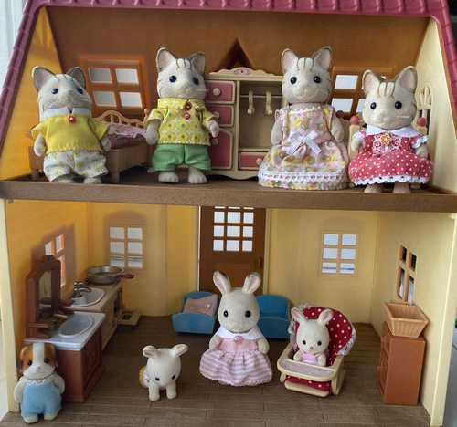 Sylvanian families домик