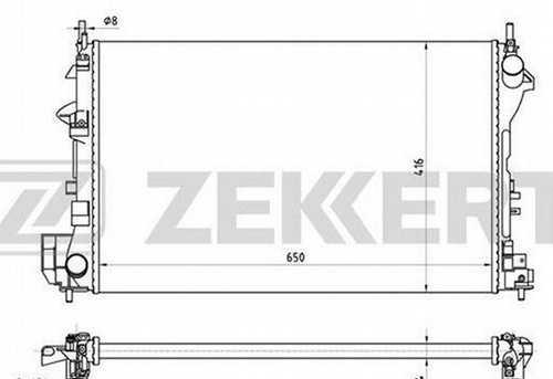 Радиатор охлаждения Сааб 9-3 (YS3F) 02