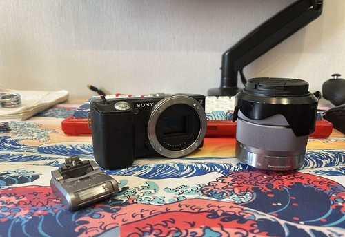 Компактный фотоаппарат Sony Alpha Nex-5 + SEL 1855