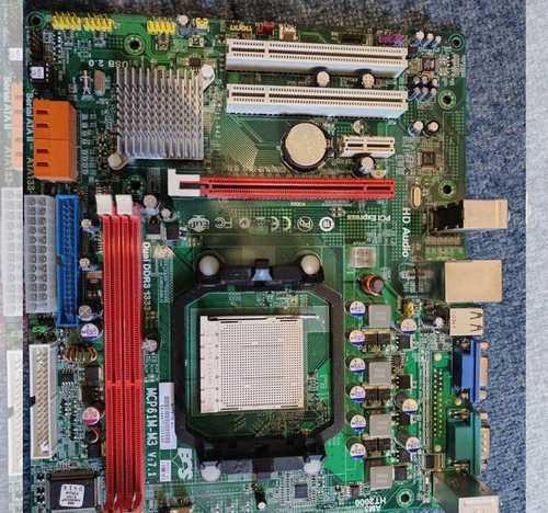 Материнская плата MCP61M-M3 (V7.1) 2DDR3 microatx