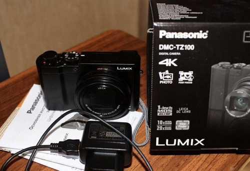 Компактный фотоаппарат panasonic lumix DMC TZ100