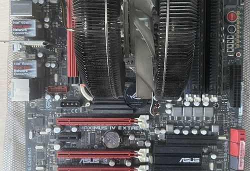 Asus maximus IV extreme + i7 2600k + 12RAM