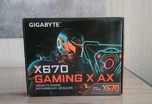 Материнская плата Gigabyte X670 gaming X AX