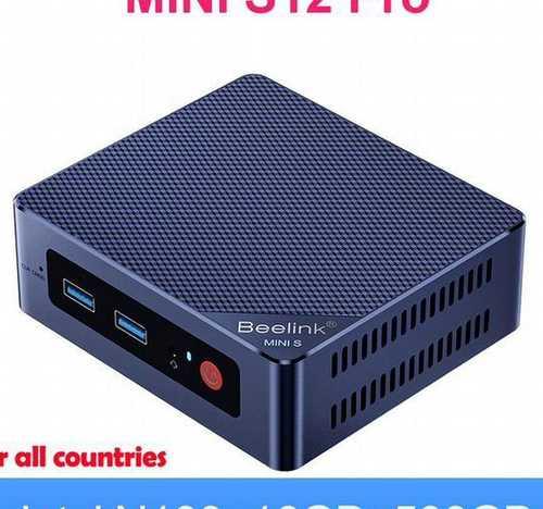 Мини-пк Beelink Mini S12 Pro 16/500 Гб