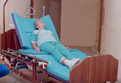Медицинская кровать для лежачих больных +переворач