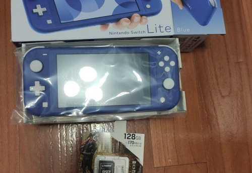 Nintendo Switch Lite 128 гб Новый чипованный