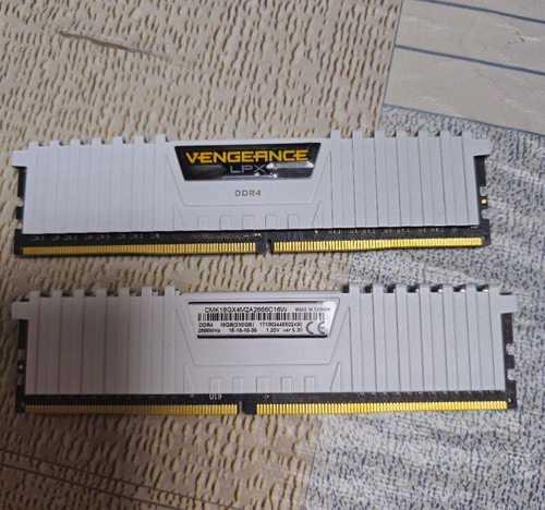 Оперативная память Corsair vengeance DDR4 16gb