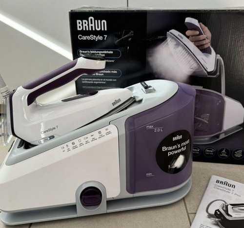 Парогенератор braun carestyle 7