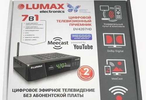 Тв-тюнер lumax DV-4207HD черный