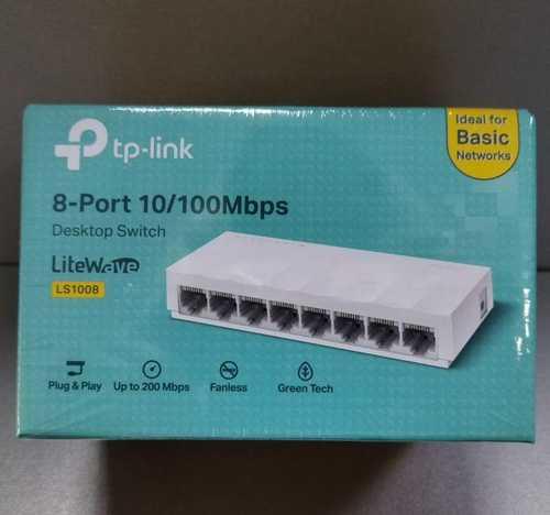 Коммутатор TP-Link LS1008