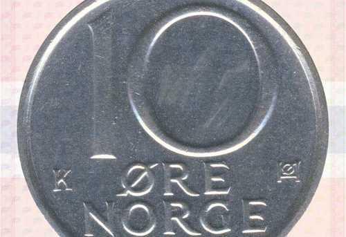 10 эре 1987 Норвегия