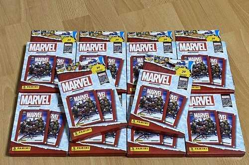 Альбом и 10 блистеров Marvel 80 лет Panini