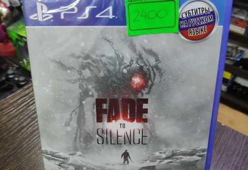 Игра Fade to Silence PS4 Обмен/продажа