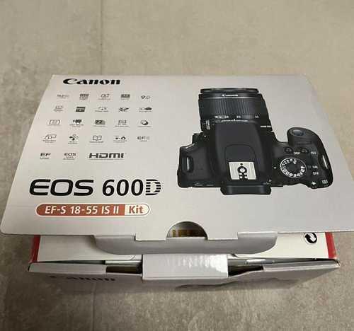 Canon eos 600d kit 18 55