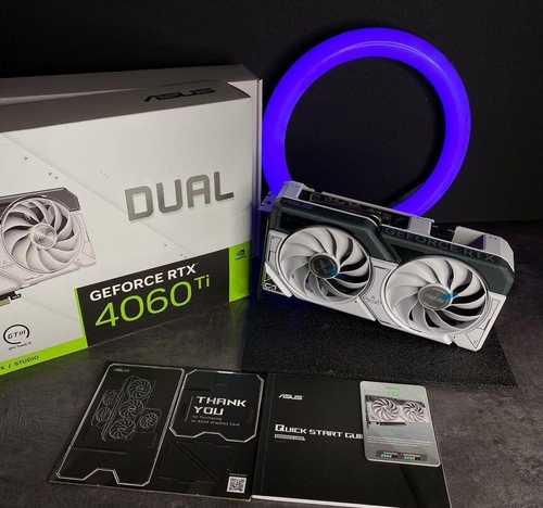 Видеокарта asus GeForce RTX 4060 Ti