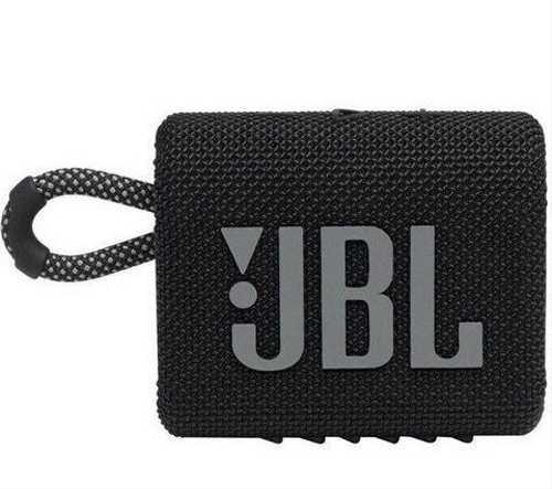 Портативная акустика JBL Go 3, черный