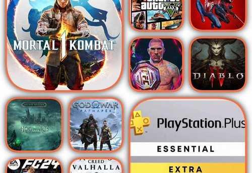 Подписка PS Plus для PS4/PS5, EA Play