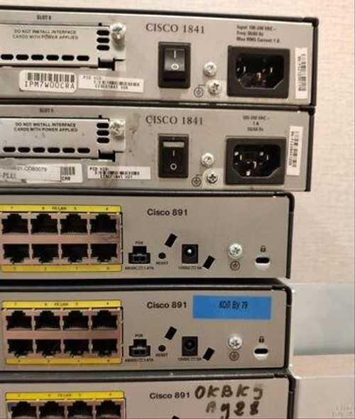 Маршрутизатор Cisco 891-K9 (PoE)