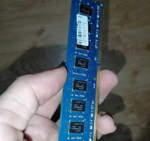 2 штуки Оперативная память ddr3 4 gb