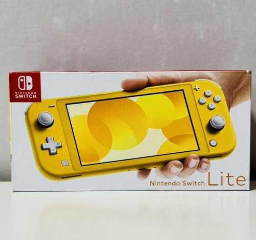 Новая Nintendo Switch Lite Yellow