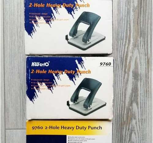 Дырокол kw trio 9760 2-hole heavy Duty Punch