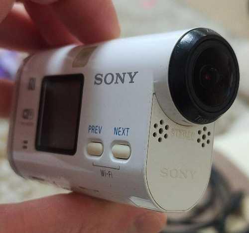 Экшн камера sony hdr as100v