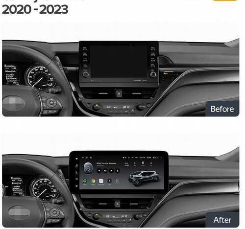 Магнитола Teyes Lux One Toyota Camry 8