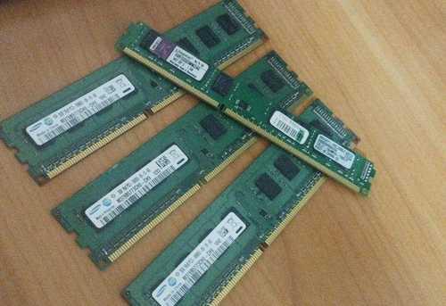 Оперативная память ddr3 8гб (4х2гб)