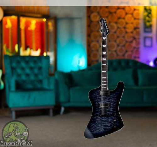 ESP LTD phoenix-1000 QM See Thru Black Sunburst