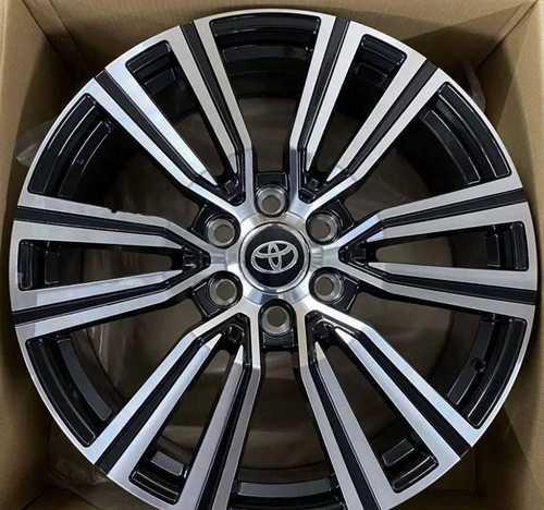 Литые диски R22 et55.0 5x139.7 Matte black LX600 1