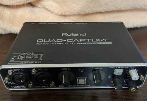 Аудиоинтерфейс Roland Quad-Capture USB 2.0