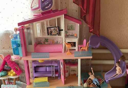 Кукольный дом с бассейном для Барби Dreamhouse