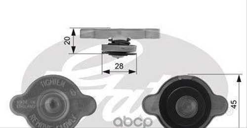Крышка горловины радиатора RC232 Gates