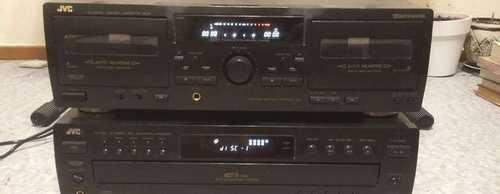 Дека кассетная / CD changer 5 дисков JVC