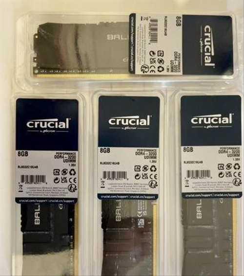 Crucial Ballistix DDR4 3200 32gb 4x8