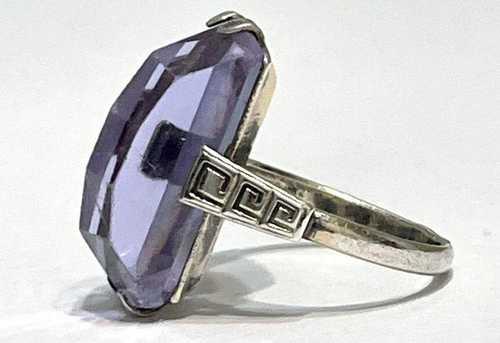 Серебряное кольцо СССР 875 пробы винтаж
